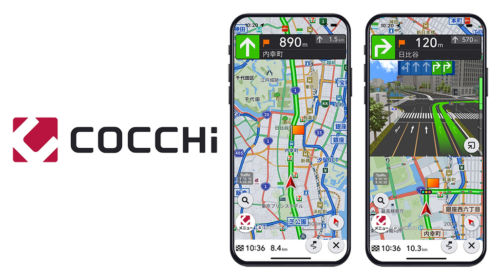 CarPlay地図アプリのベスト版？Pioneer COCCHi | 851_KCA_C2K